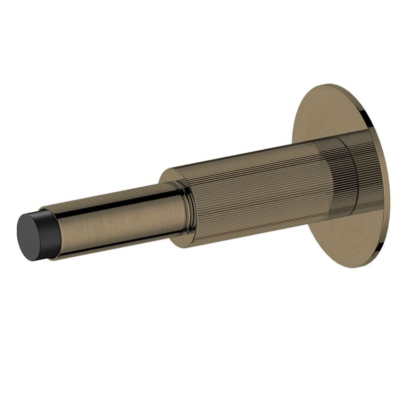 Linear Wall-Mounted Door Stop | Brass Hardware