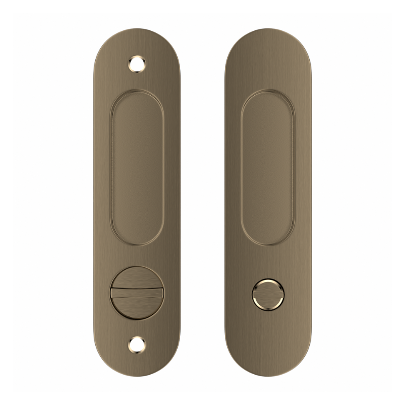 Sliding Door Privacy Set - Antique Brass – My Avenue