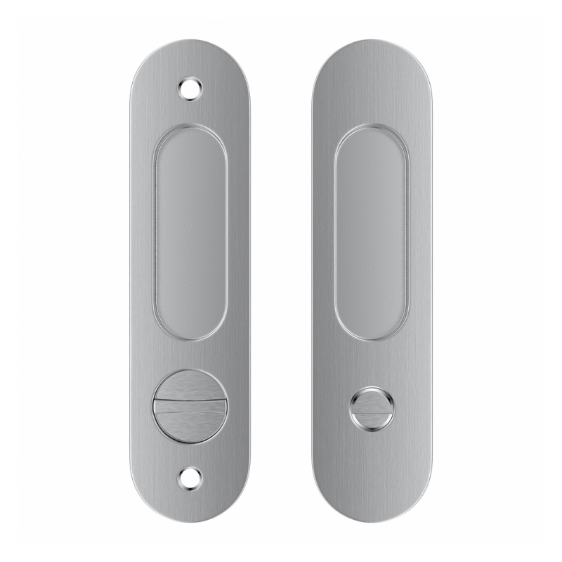Sliding Door Privacy Set - Brushed Nickel – My Avenue