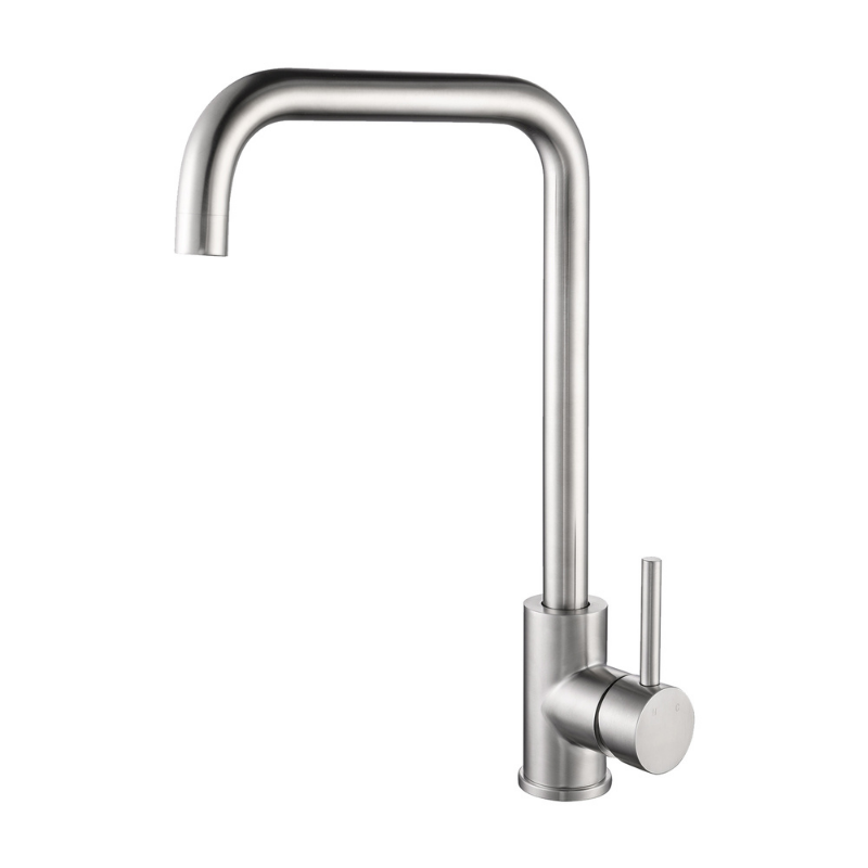Square Kitchen Mixer Tap - Stainless Steel – My Avenue